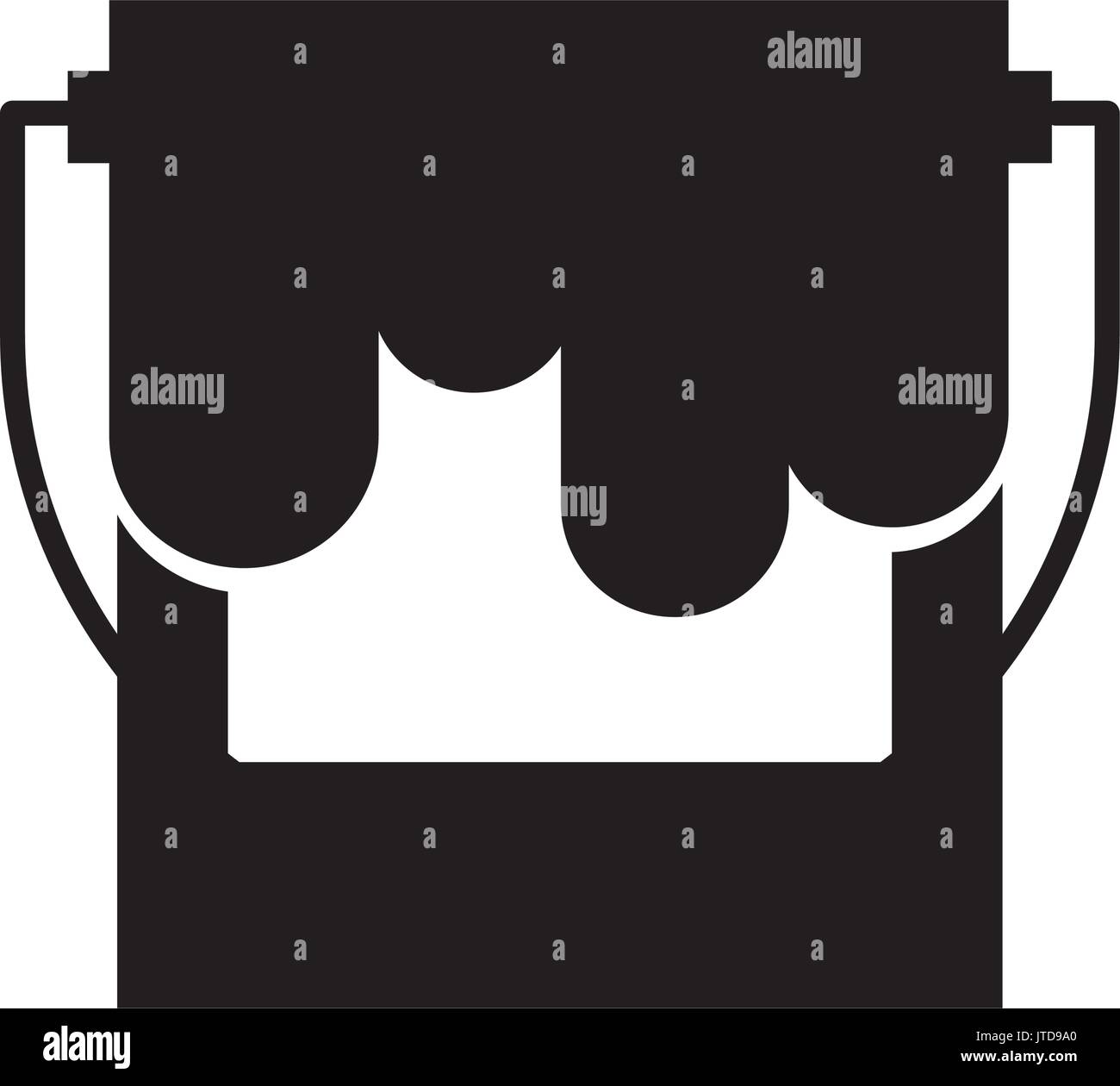 paint pot isolated icon Stock Vector Image & Art - Alamy