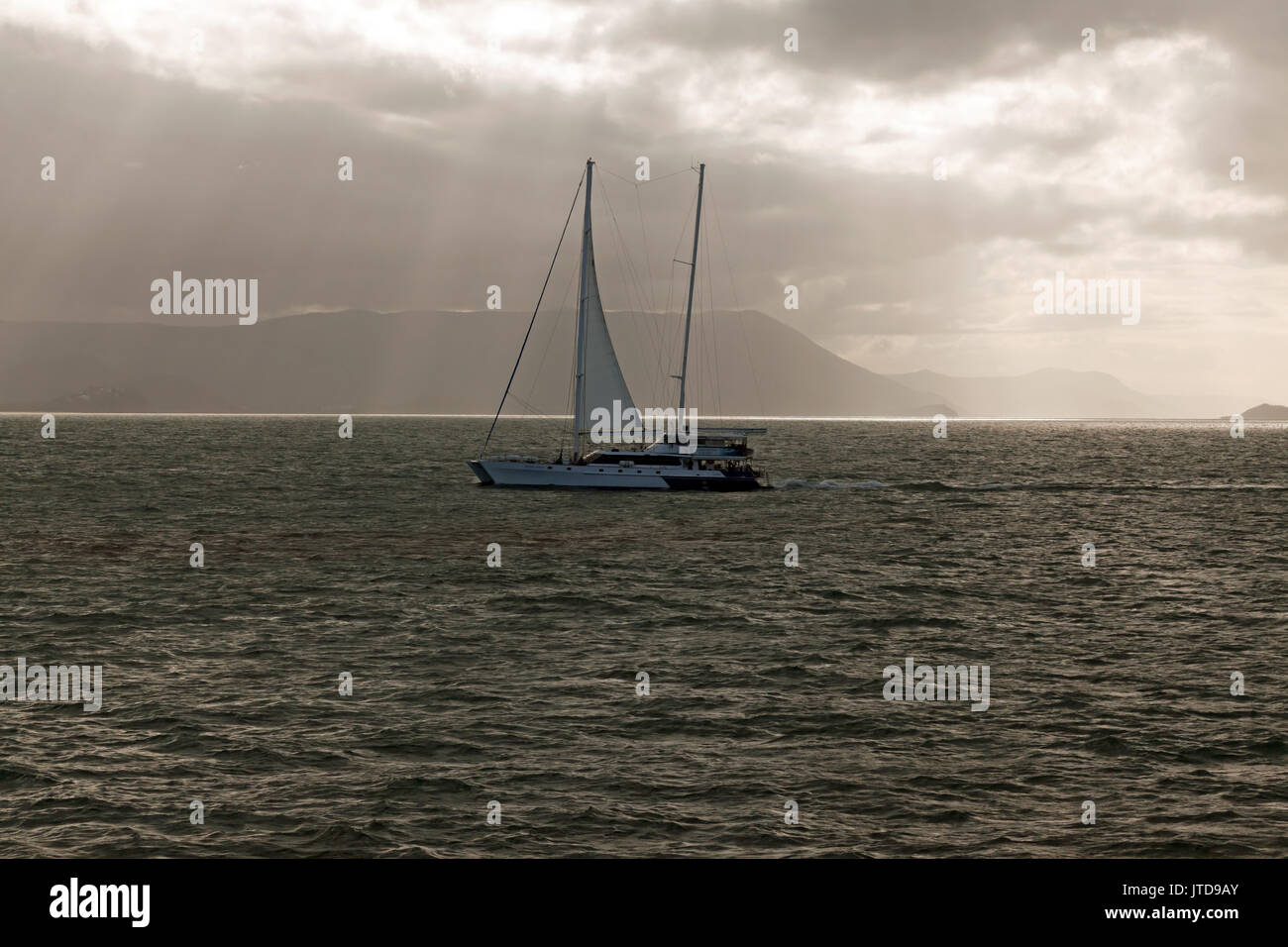 Ocean Spirit, a 32 metre luxury sailing catamaran returns to Cairns ...