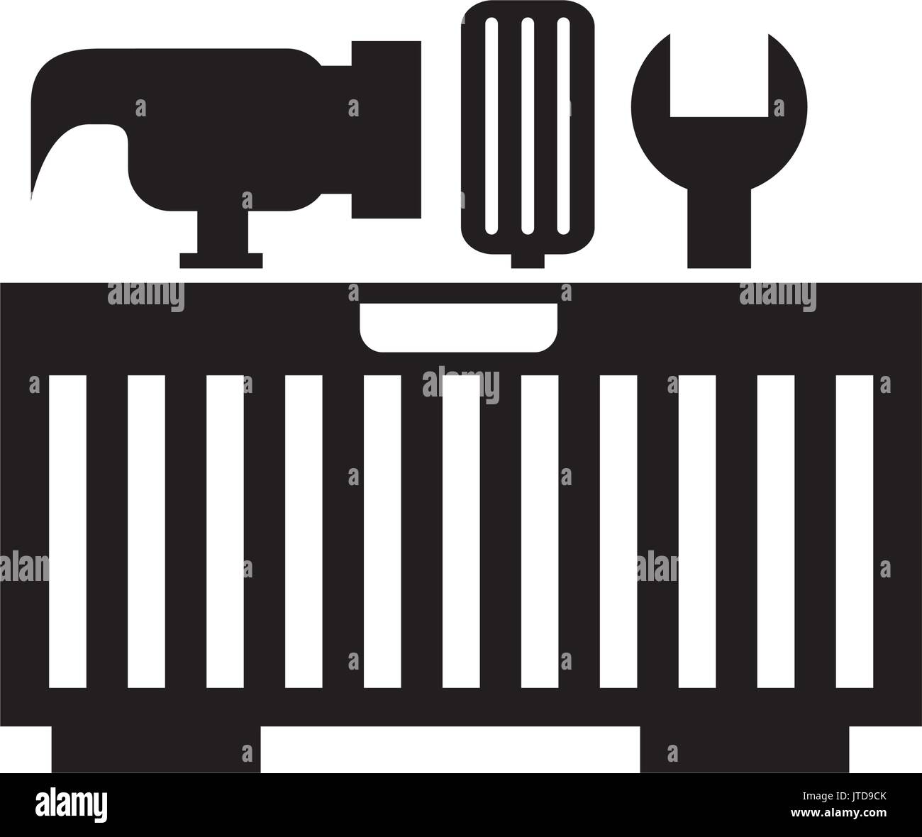 tool box with tools Stock Vector Image & Art - Alamy