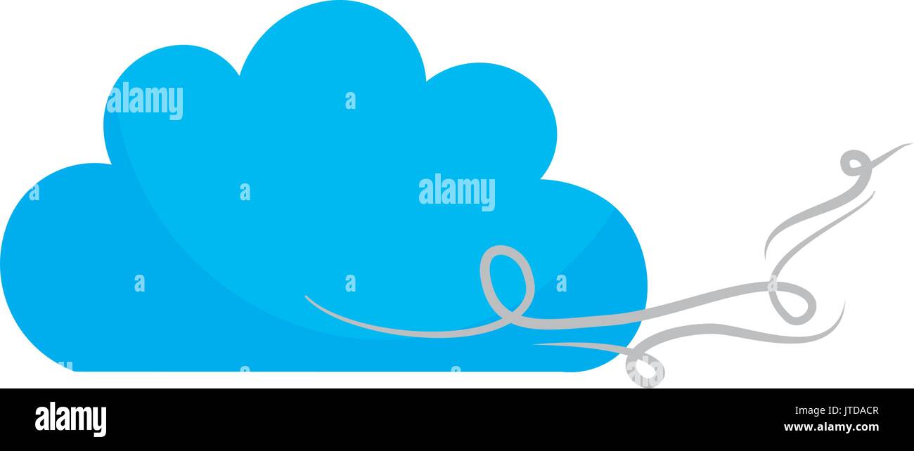 Beautiful fantasy cloud with wind Stock Vector Image & Art - Alamy