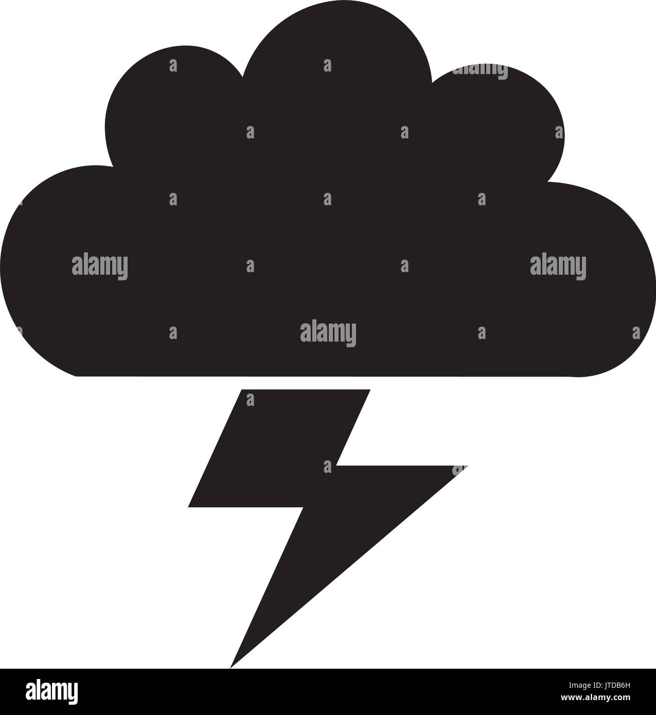 Fantasy thunder ray icon Stock Vector Images - Alamy