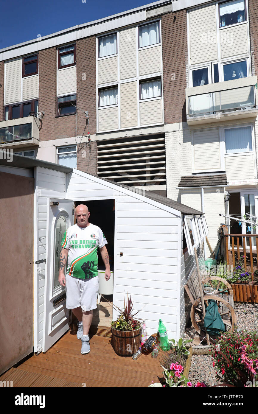 Patrick McCloskey outside his 1916 Easter Rising themed Pub called Pats ...