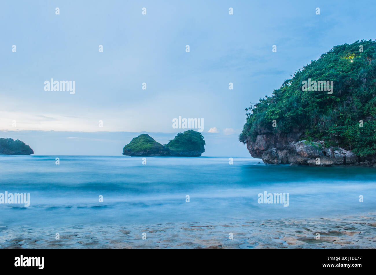 Sunrise at goa cina Stock Photo - Alamy