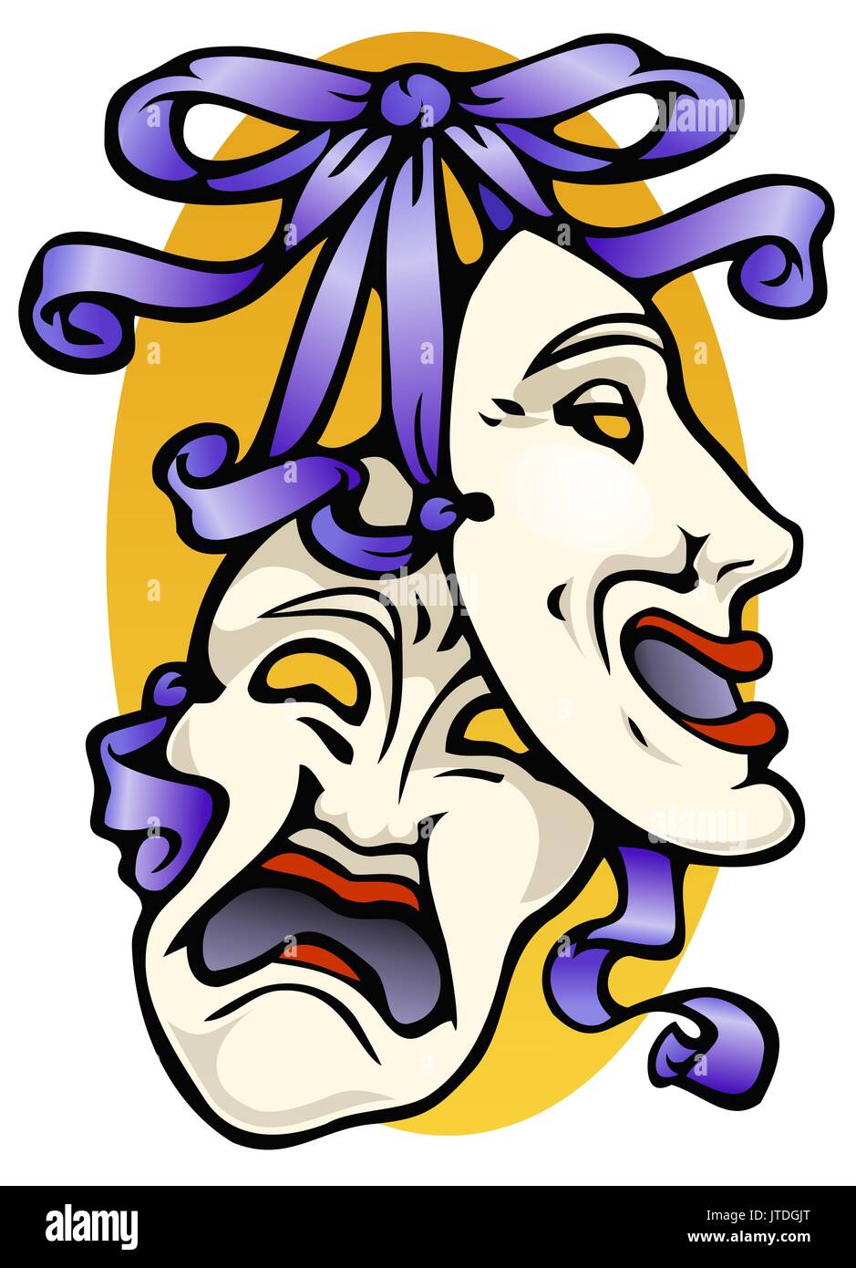 Thespian Mask High Resolution Stock Photography and Images - Alamy