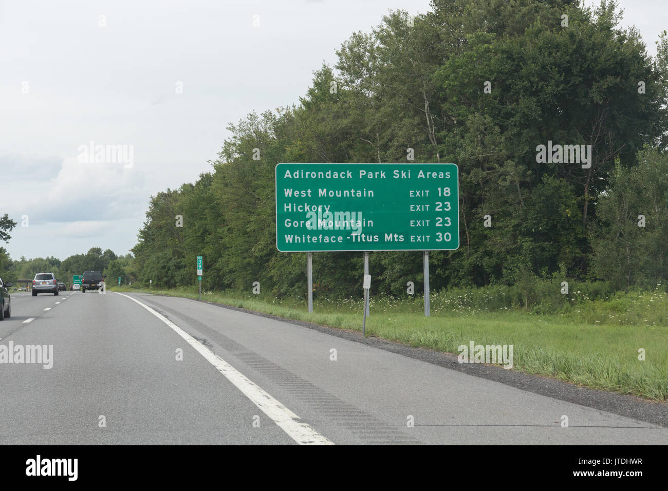 Freeway motorway sign Stock Photo - Alamy