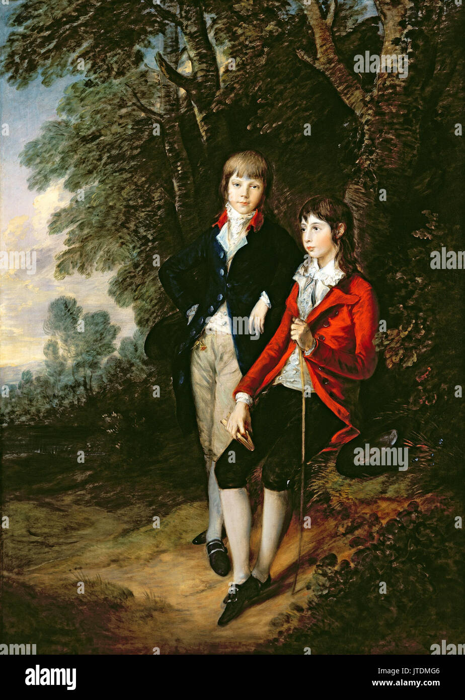 Thomas Gainsborough Edward and Thomas Tomkinson Stock Photo - Alamy