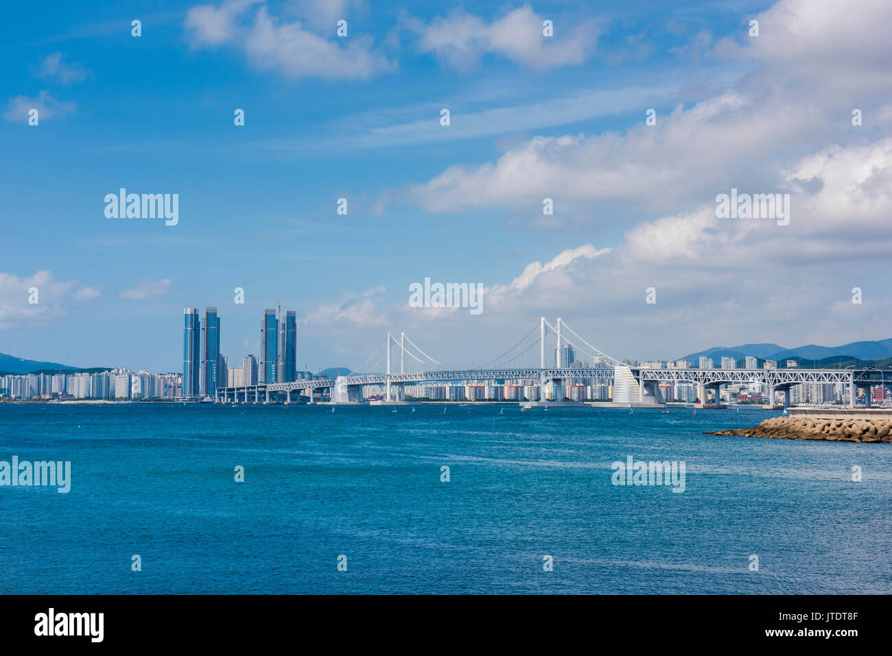 HaeUnDae Beach at Busan in Korea Stock Photo - Alamy