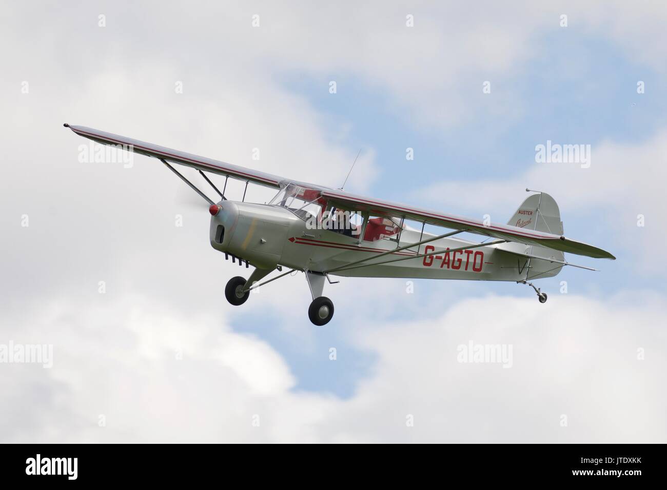 Piston engine high wing monoplane hi-res stock photography and images ...