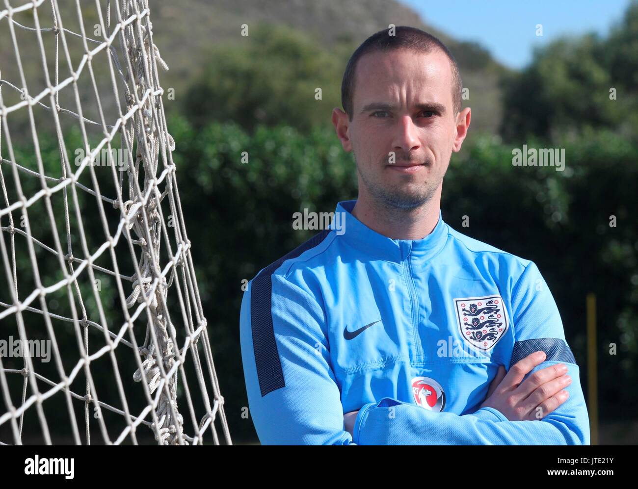 Mark Sampson England Women's Football Team Coach Stock Photo - Alamy