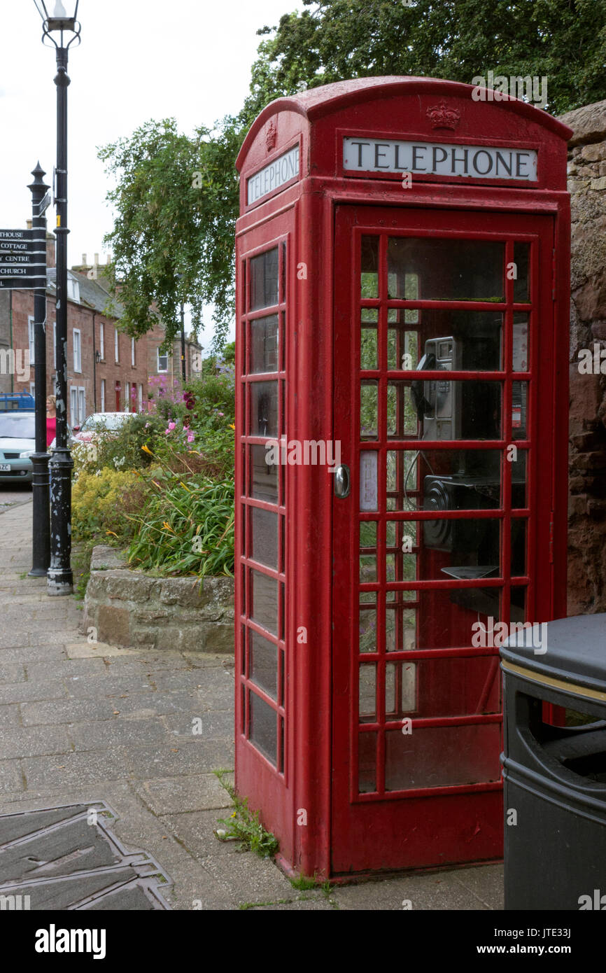 Phone box with weeds hi-res stock photography and images - Alamy