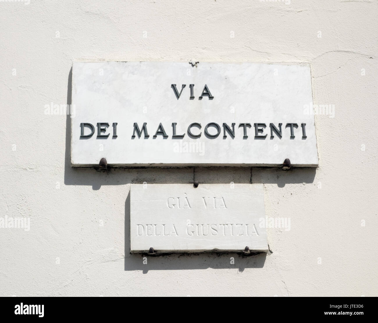 Via Dei Malcontenti was a path that convicted prisoners walked before ...