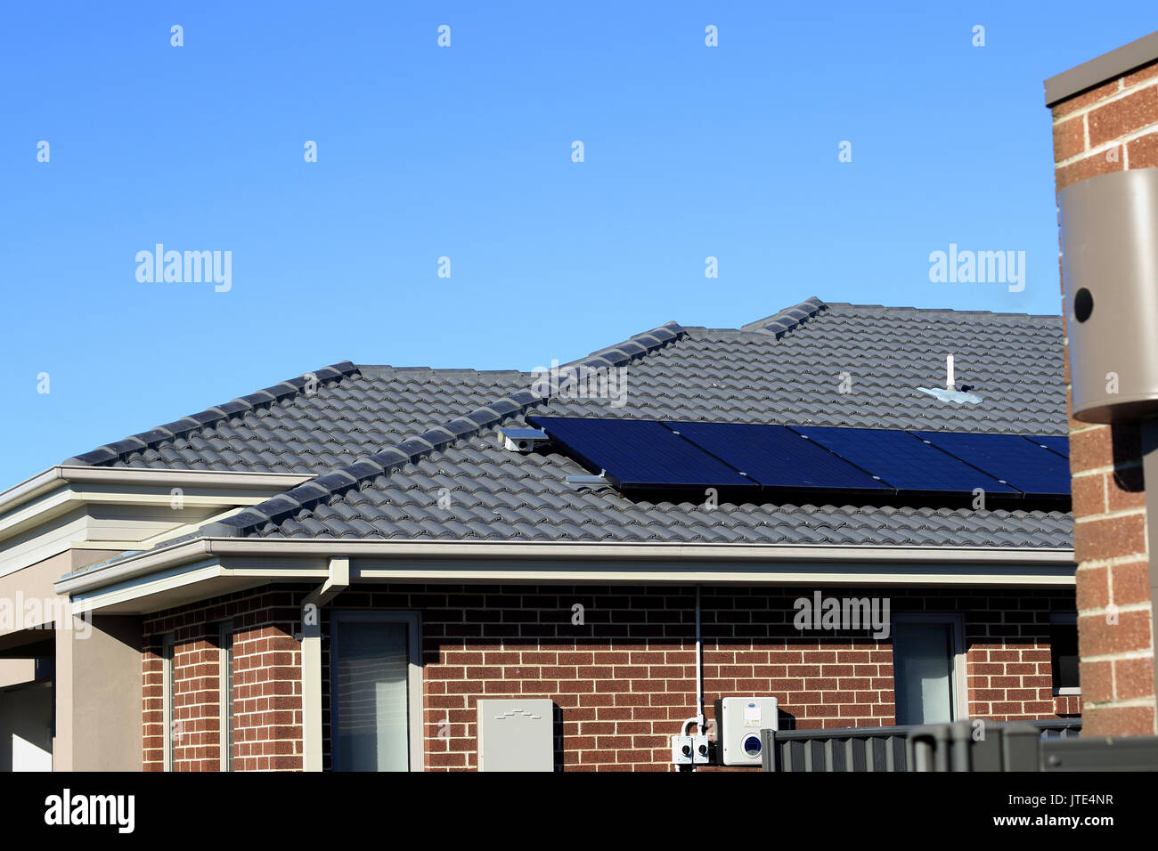 Solar panel system home hi-res stock photography and images - Alamy