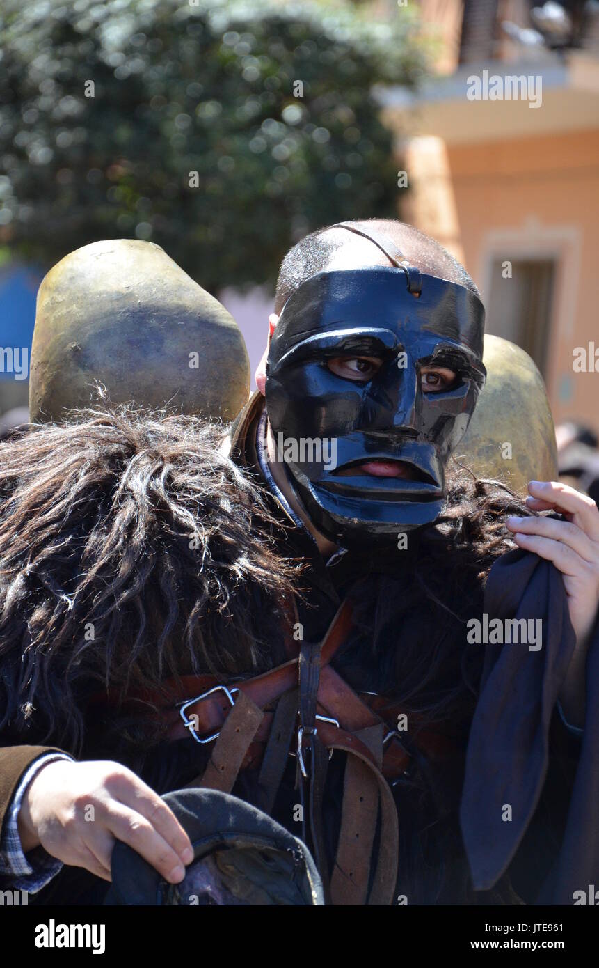 Traditional sardinian costume religious feast hi-res stock photography ...