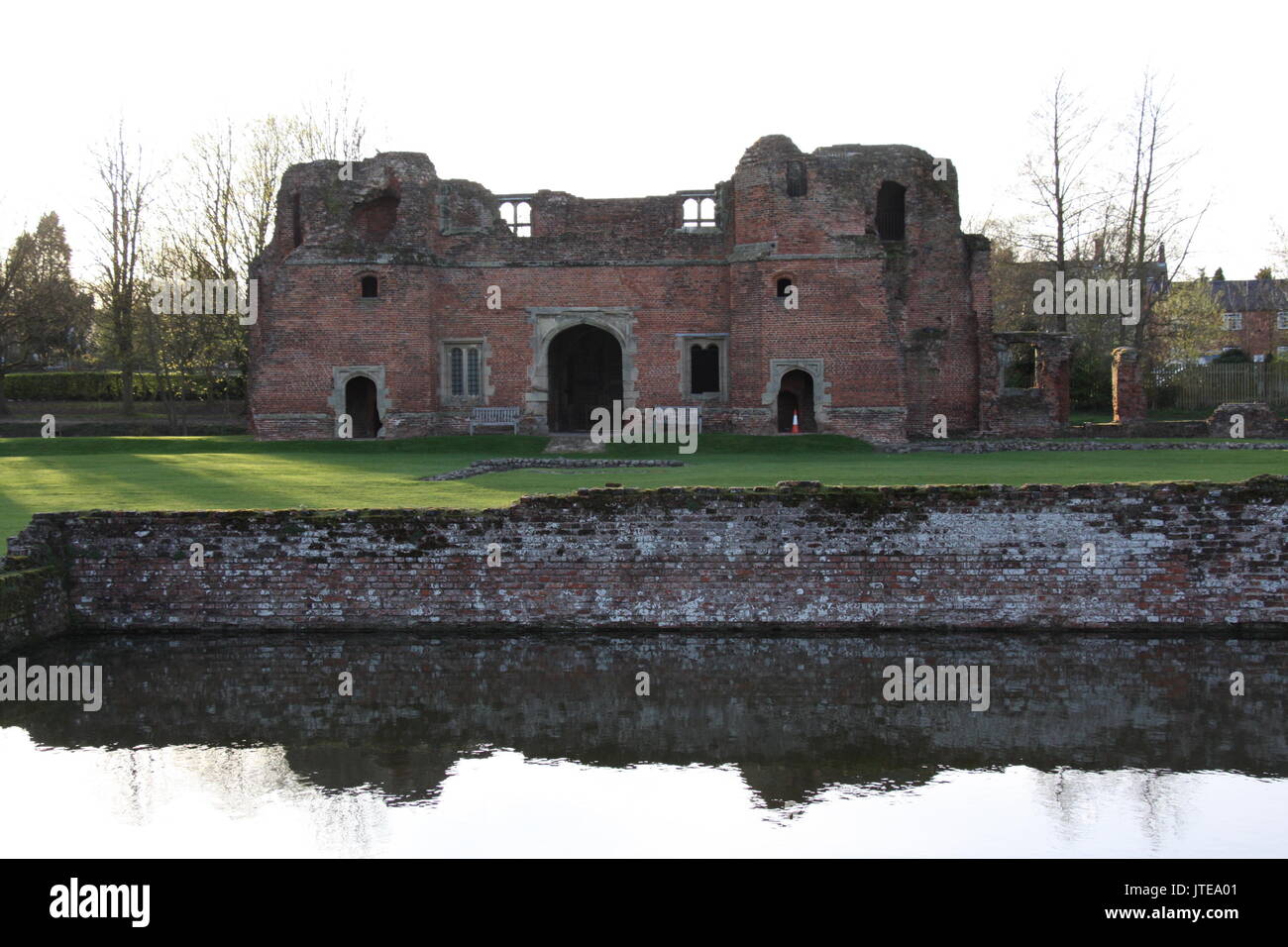 Kirby Muxloe Castle Stock Photo - Alamy