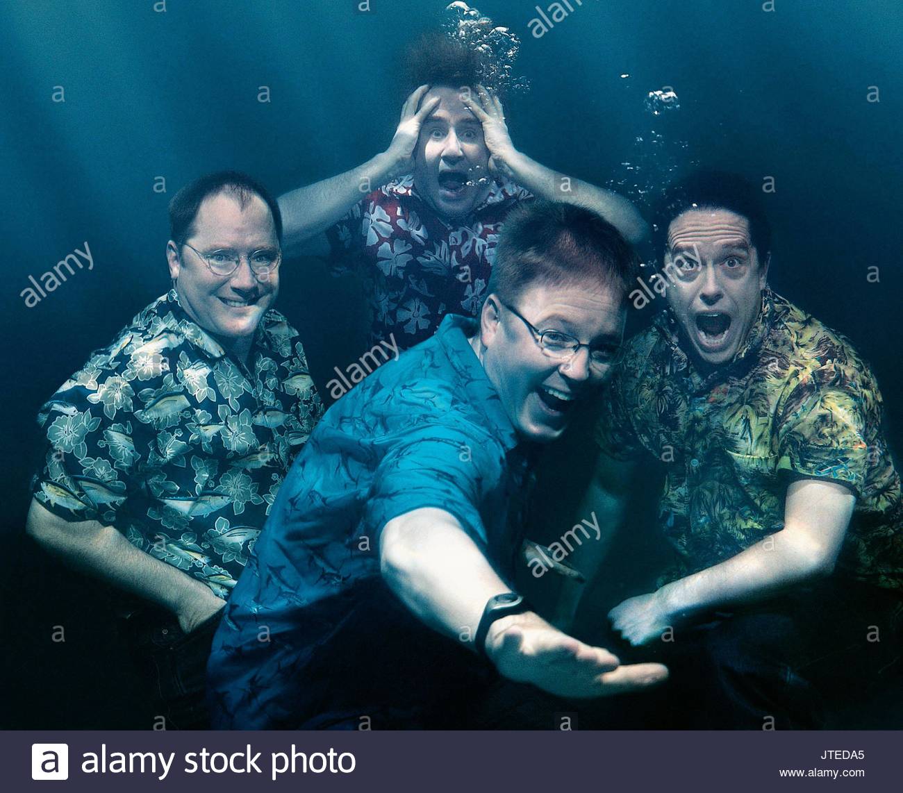 Director John Lasseter And Andrew Stanton High Resolution Stock ...