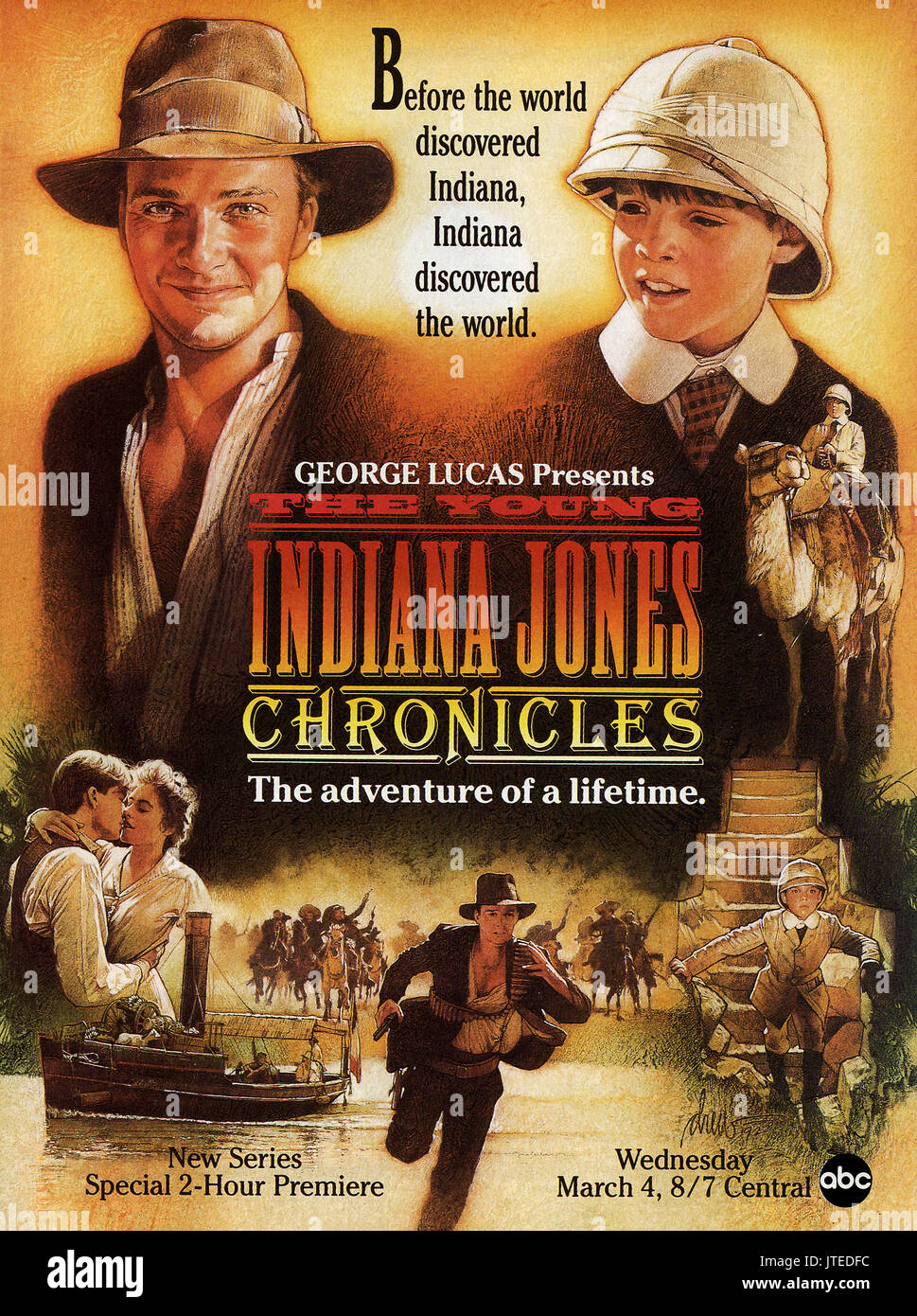 Young Indiana Jones Chronicles Tv High Resolution Stock Photography and ...
