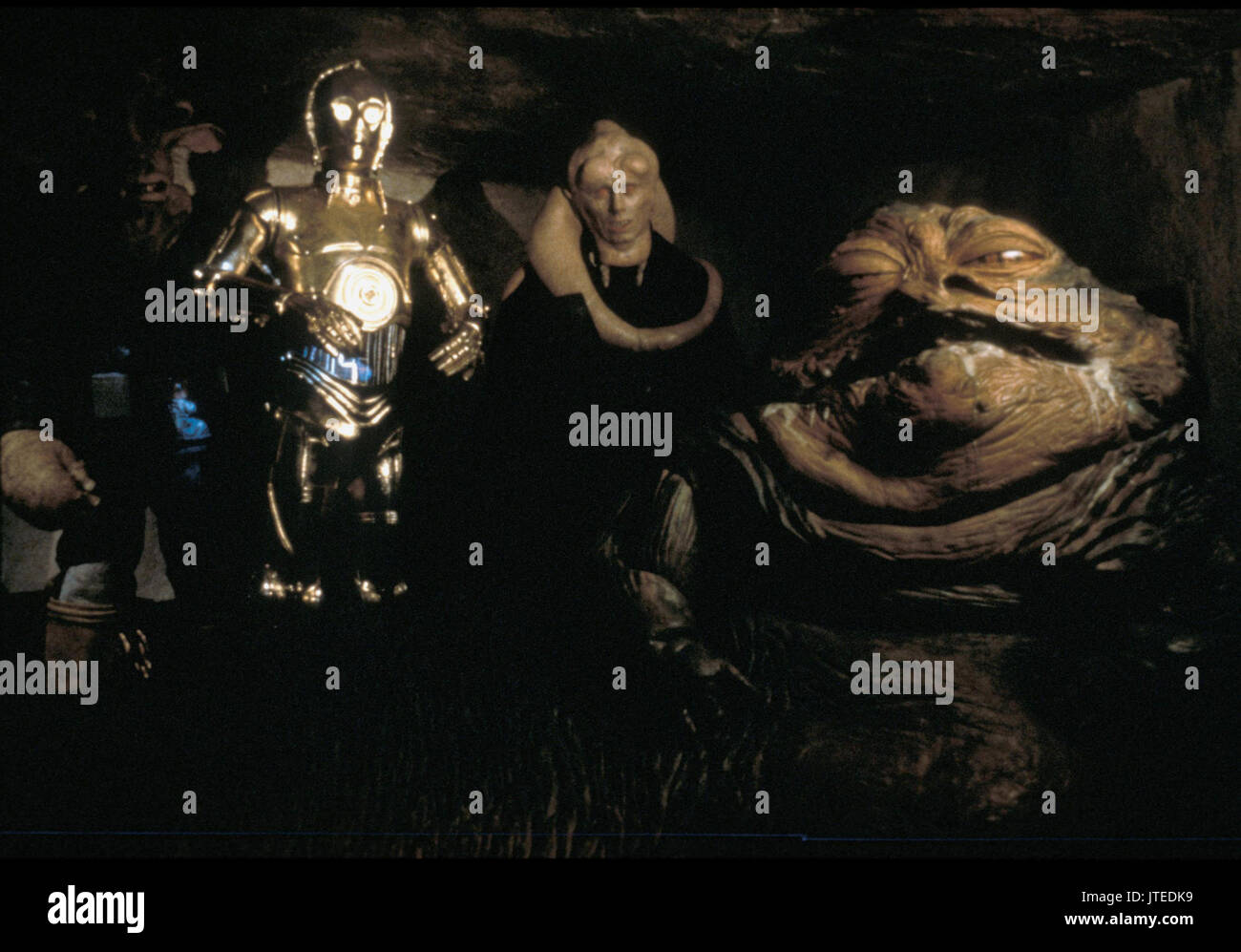 Return Of The Jedi And Jabba High Resolution Stock Photography and ...