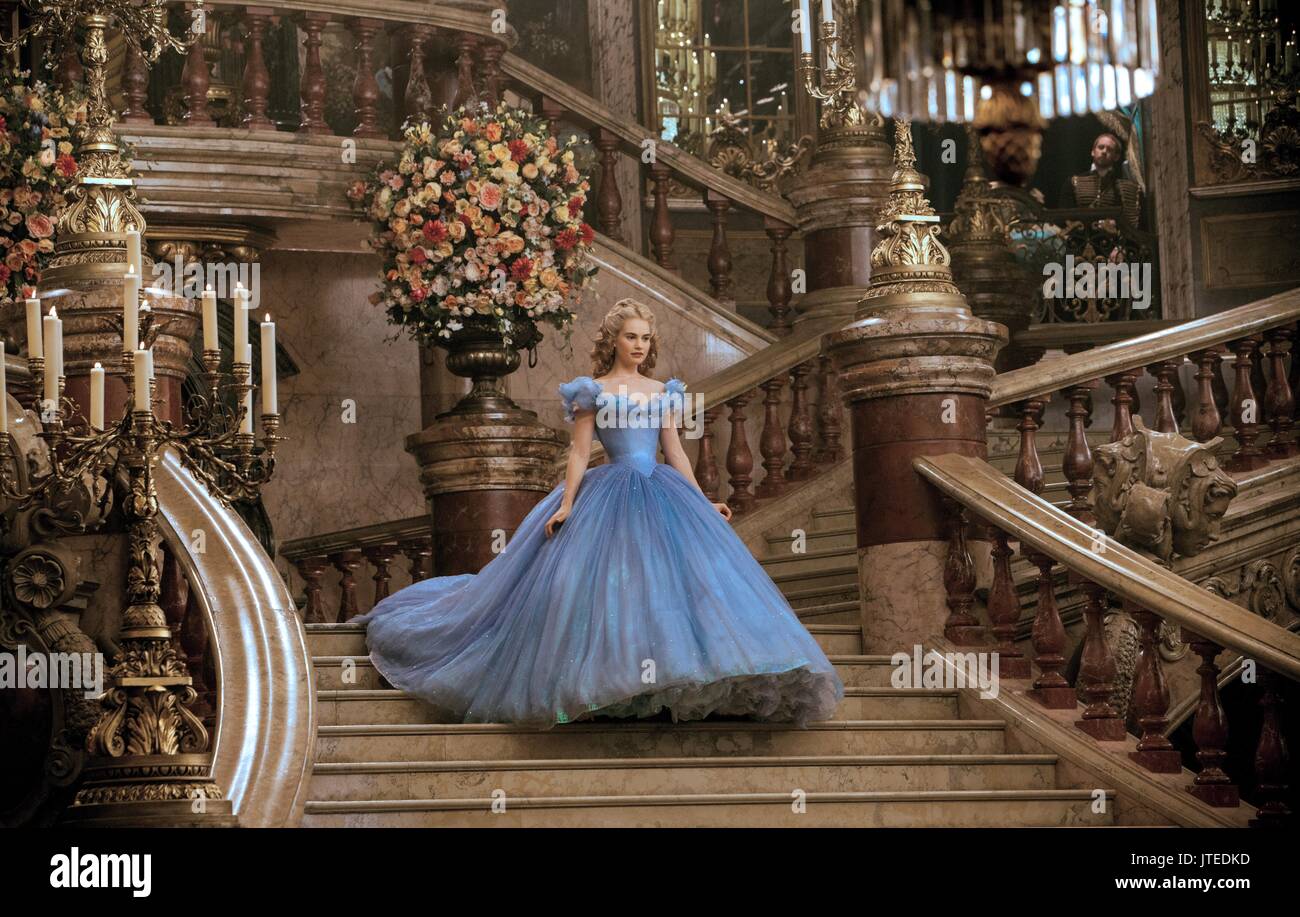 Cinderella Lily James Film Still High Resolution Stock Photography and ...