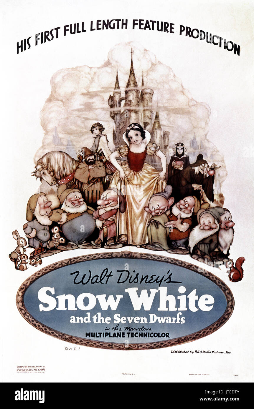 PRINCE CHARMING, SNOW WHITE, WICKED QUEEN, SEVEN DWARVES POSTER, SNOW ...