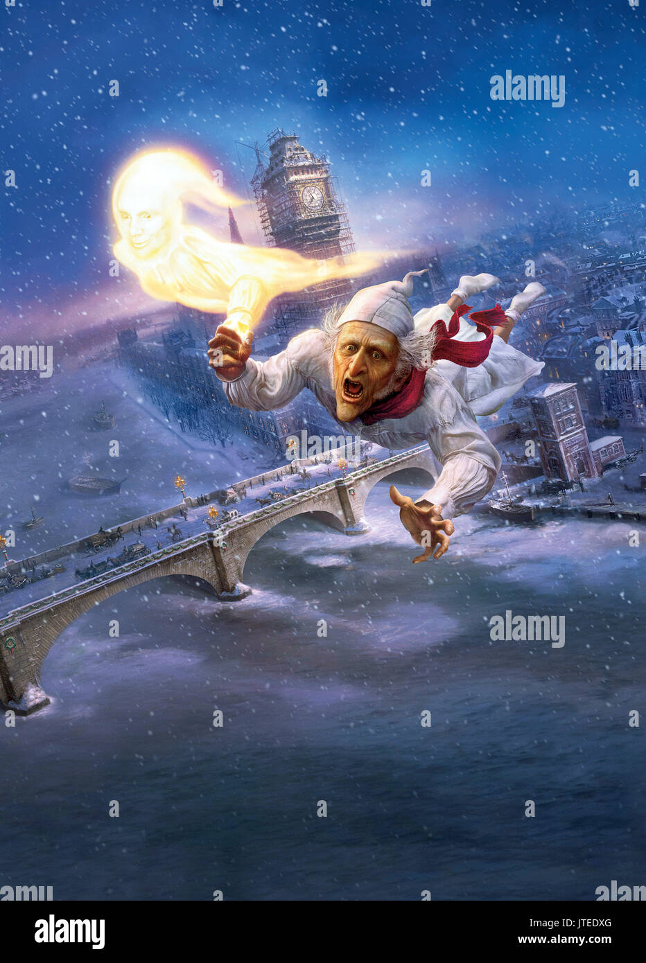 Ebenezer Scrooge Movie Christmas Carol High Resolution Stock ...