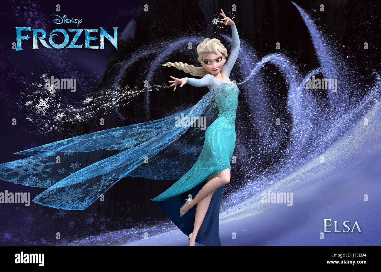 Elsa Frozen Movie High Resolution Stock Photography and Images - Alamy