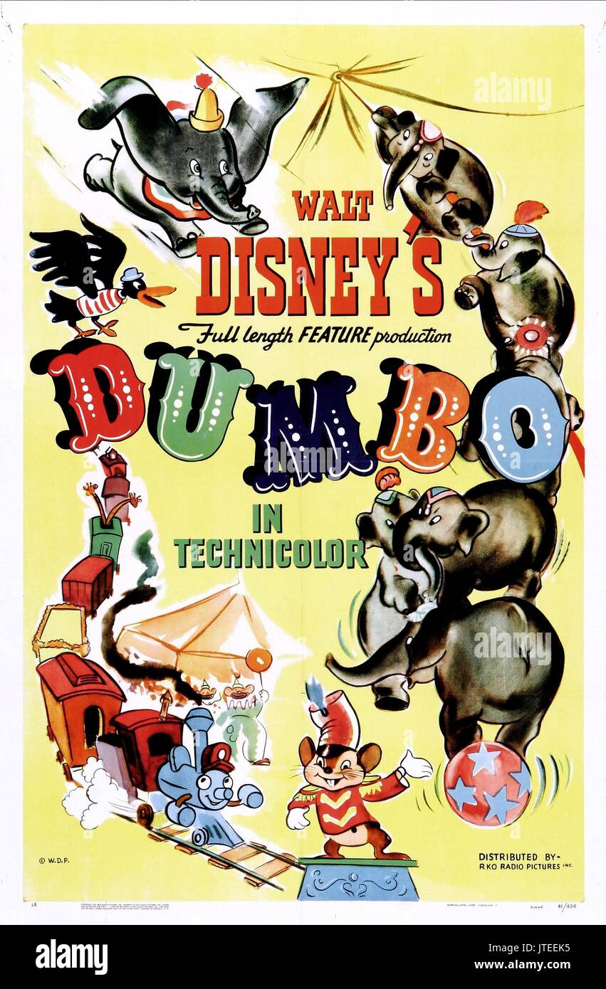 MOVIE POSTER DUMBO (1941 Stock Photo - Alamy