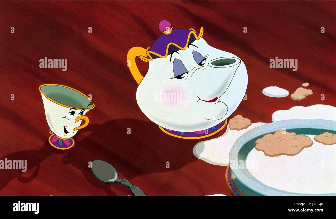 Beauty And The Beast Disney Potts High Resolution Stock Photography and ...