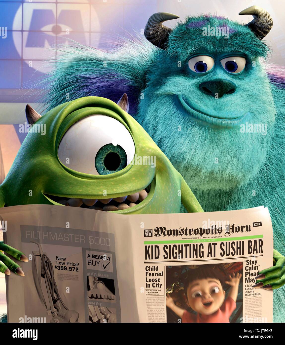 Monsters Inc Movie Still High Resolution Stock Photography and Images ...