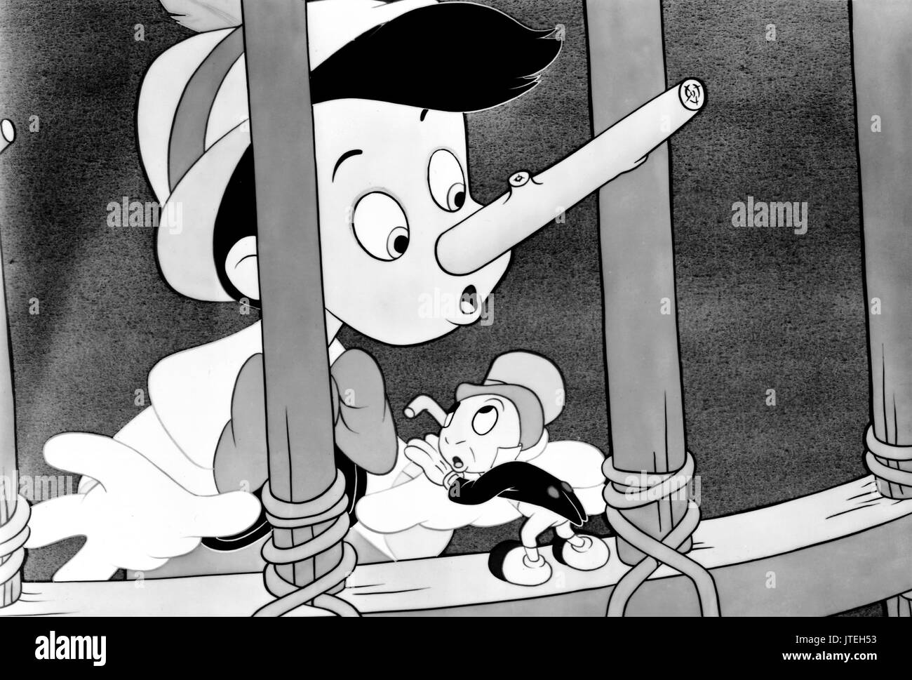 Pinocchio Black And White