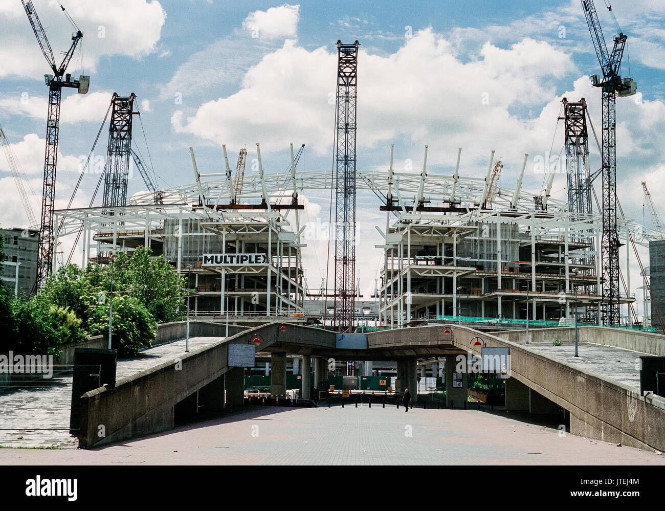 Construction of the new Wembley Stadium Stock Photo - Alamy