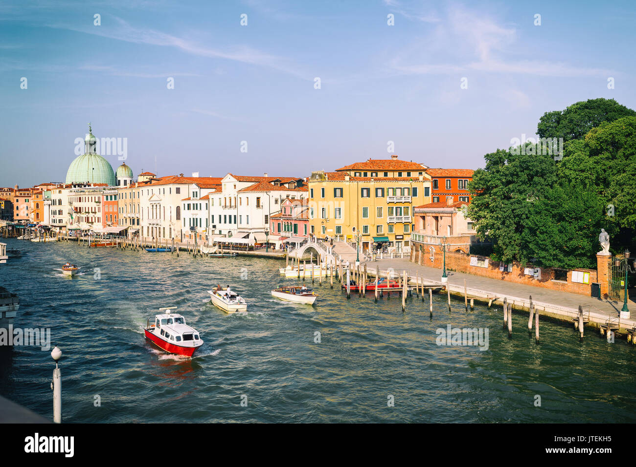 Grand Canal, Venie, Italy Stock Photo - Alamy