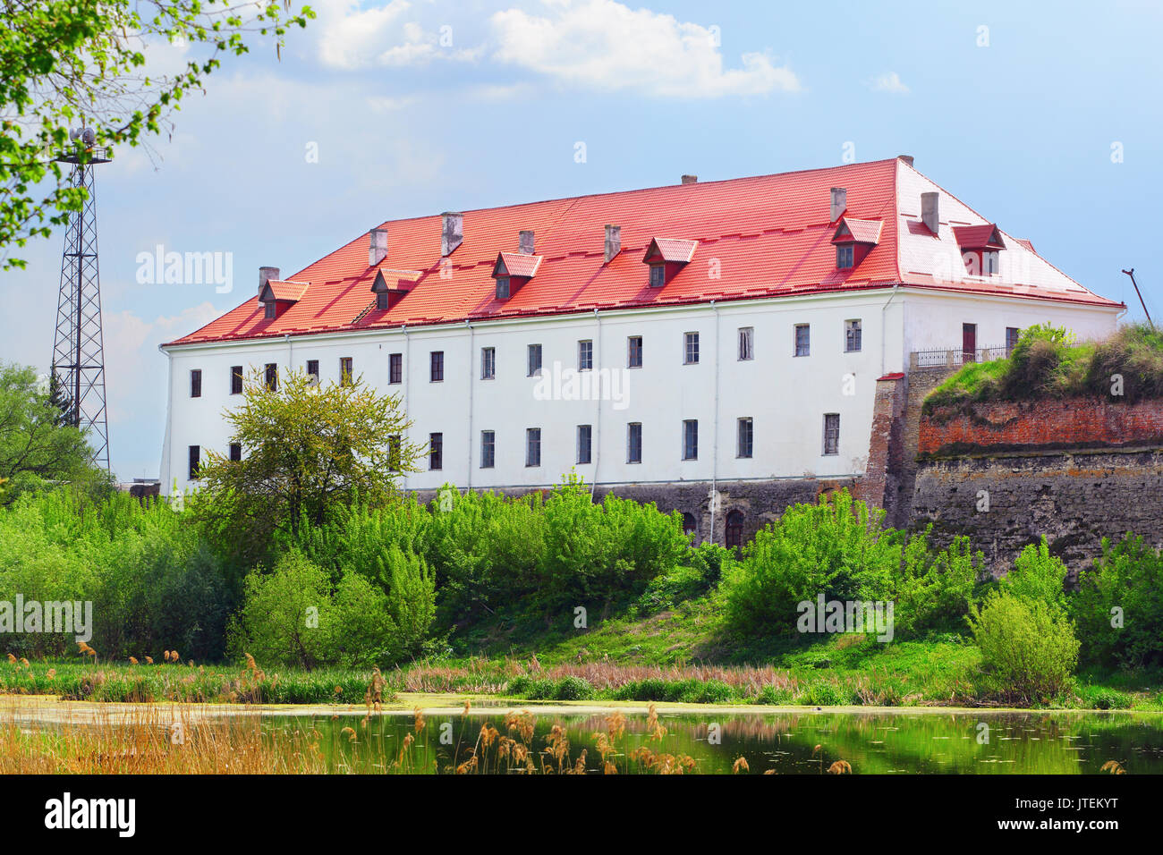 The building of the castle in Dubno, Ukraine Stock Photo - Alamy