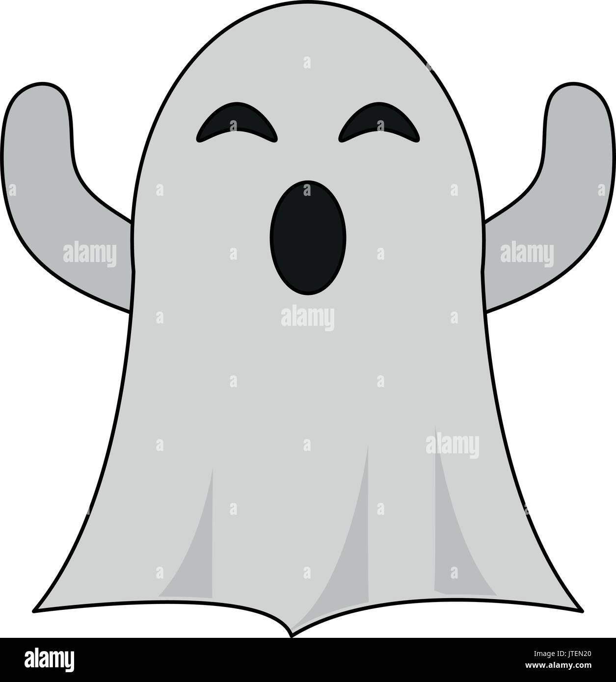 ghost cartoon icon image Stock Vector Image & Art - Alamy