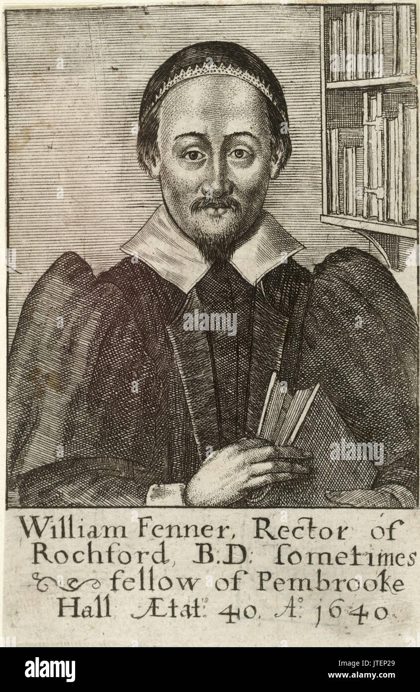 Wenceslas Hollar William Fenner (State 3) 2 Stock Photo - Alamy