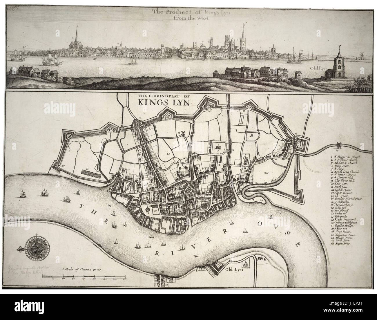 Map of kings lynn hi-res stock photography and images - Alamy