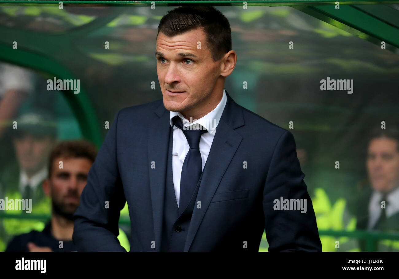 Kilmarnock's manager Lee McCulloch during the Betfred Cup, last 16 ...