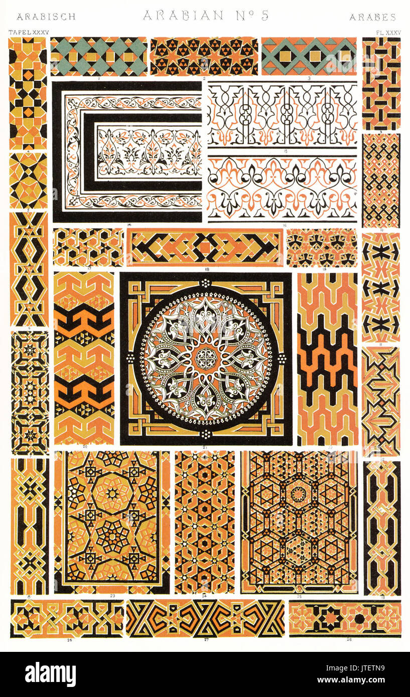 Owen jones grammar of ornament hi-res stock photography and images - Alamy