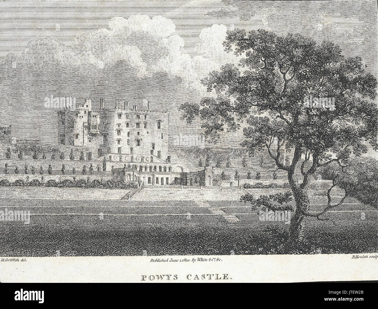 Powys map hi-res stock photography and images - Alamy