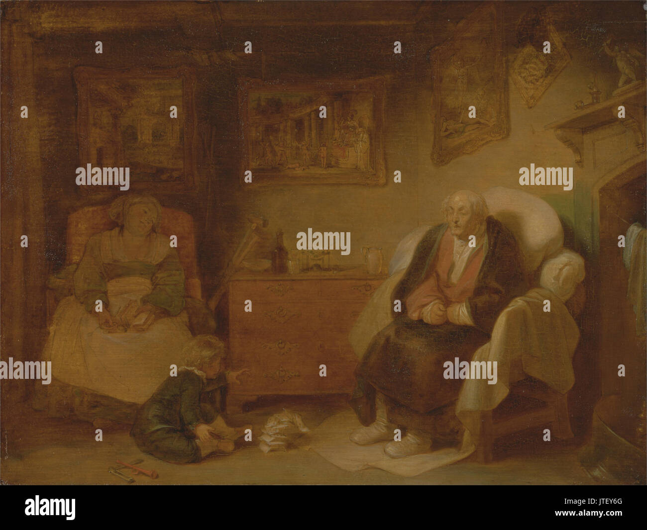 Robert Smirke The Seven Ages of Man Second Childishness, 'As You Like ...