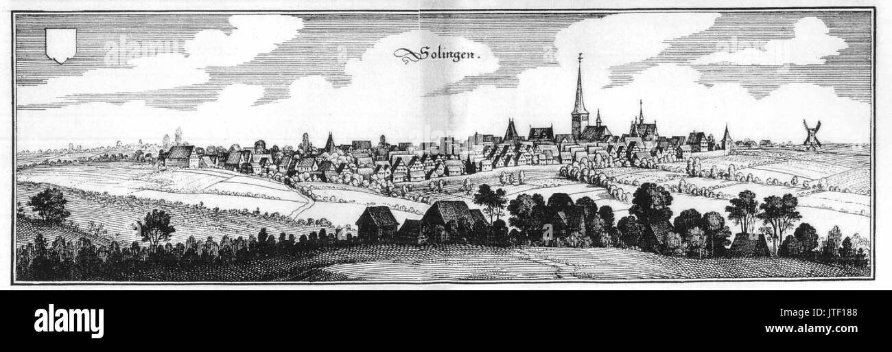 Map of solingen hi-res stock photography and images - Alamy