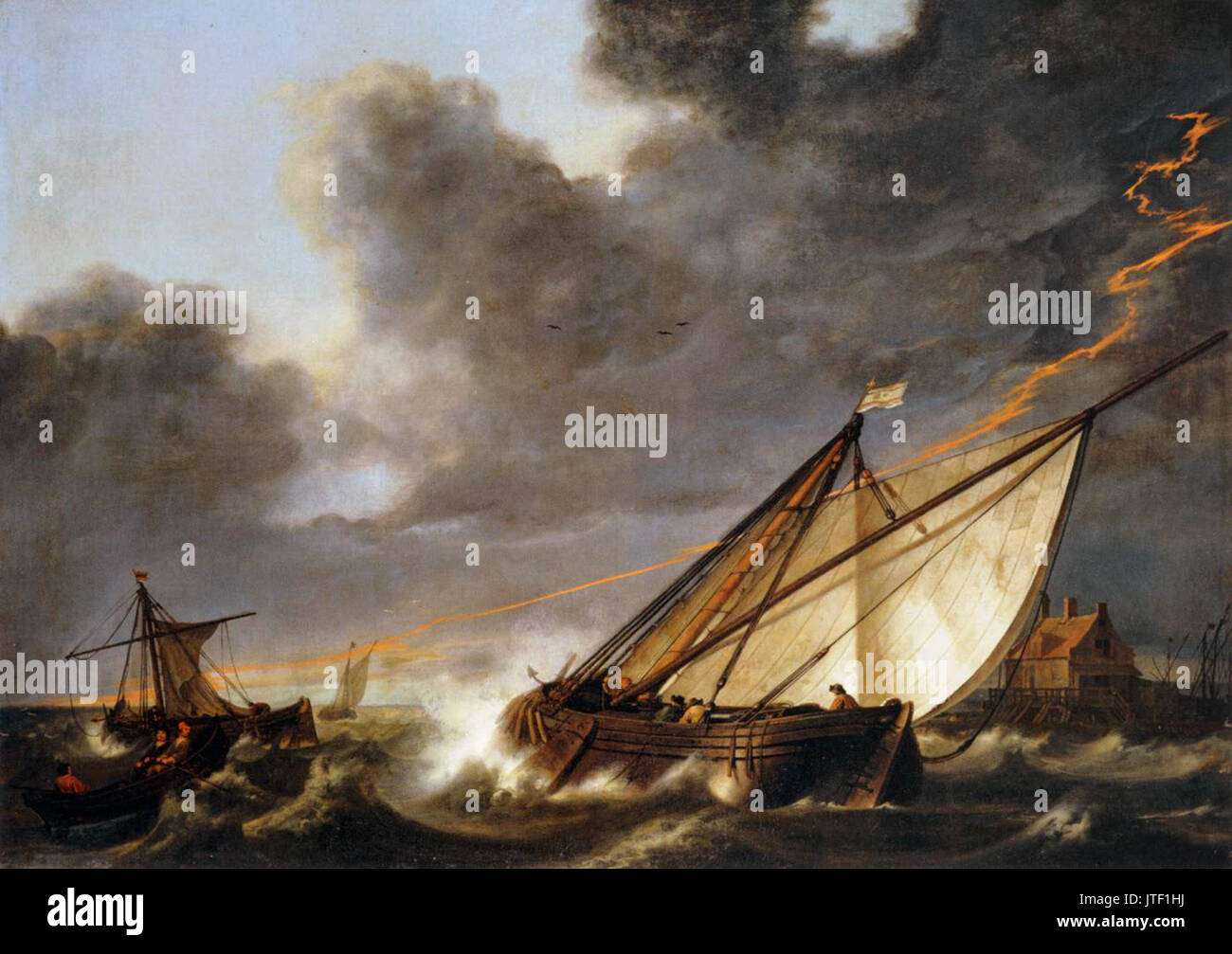Ships in a gale hi-res stock photography and images - Alamy