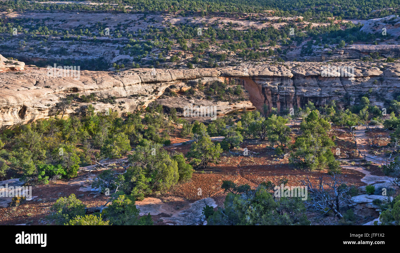 Owachomo Natural Bridge, Natural Bridges National Monument, southeast ...