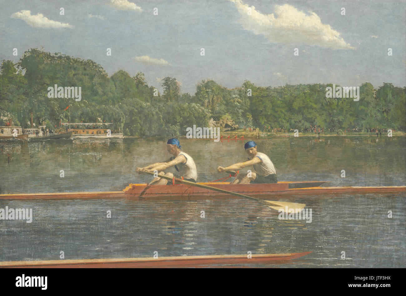 Thomas Eakins The Biglin Brothers Racing