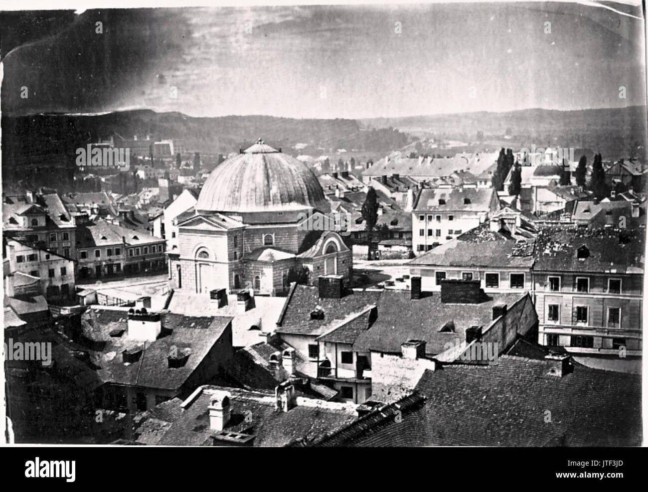 Tempel Synagogue on the Old Market square in Lemberg Stock Photo - Alamy
