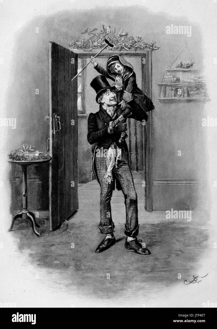 Tiny tim christmas carol hi-res stock photography and images - Alamy