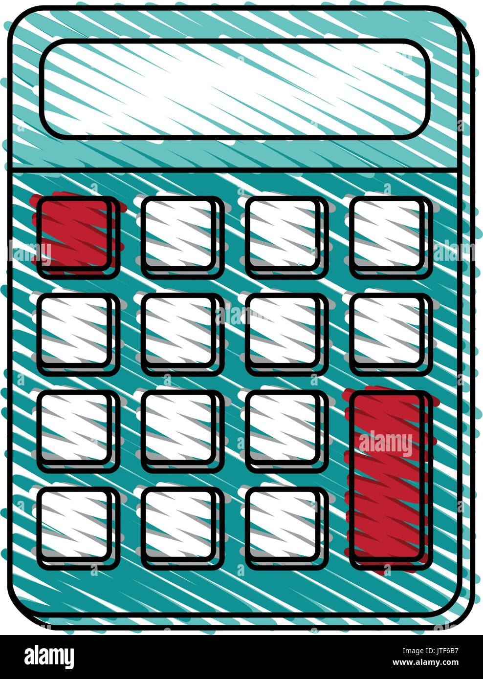 Blank calculator screen Stock Vector Images - Alamy