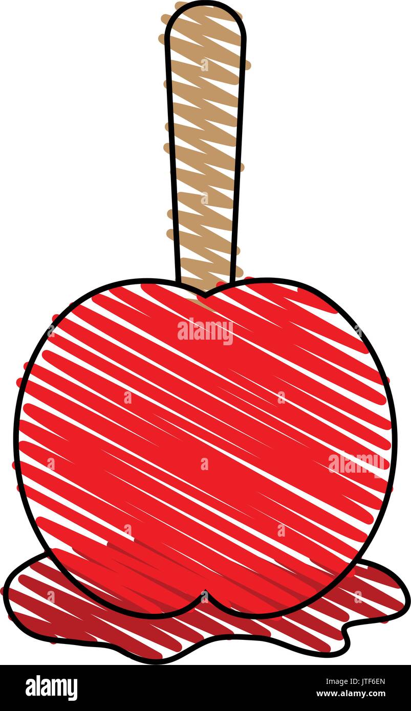 delicious candy apple icon image Stock Vector Image & Art - Alamy