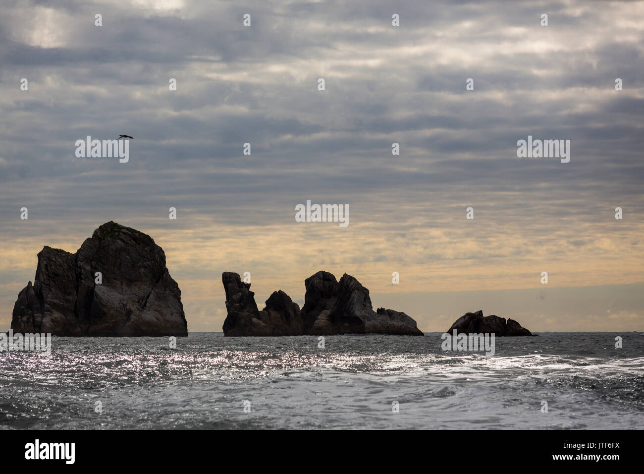 Rock formation in the Resurrection Bay, Alaska, USA Stock Photo - Alamy