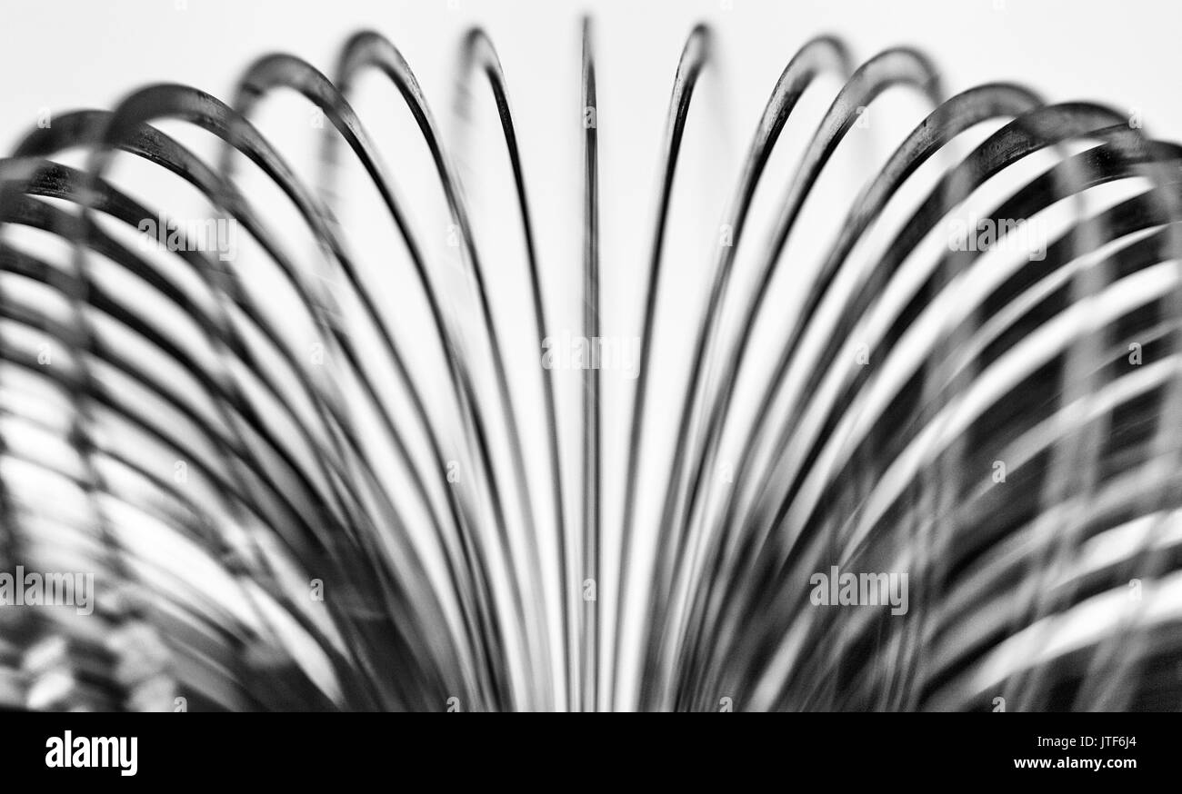 The slinky Black and White Stock Photos & Images - Alamy