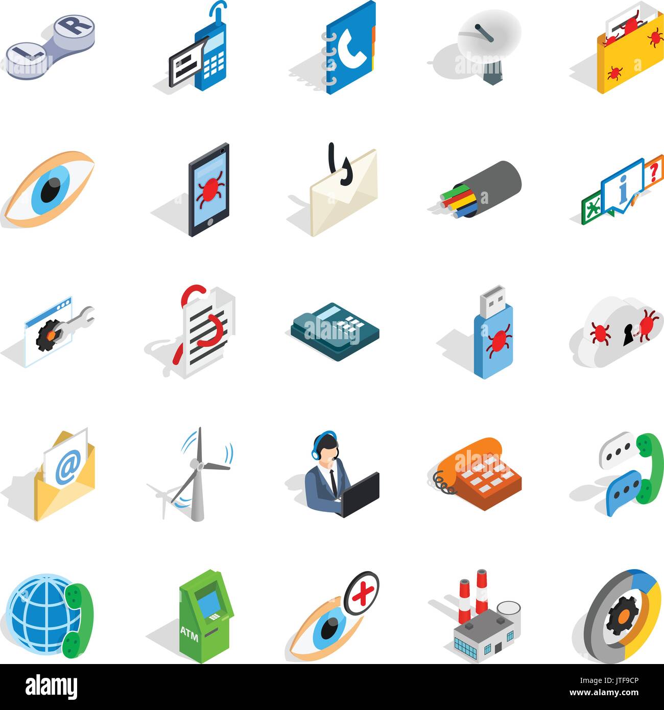 High tech experience Stock Vector Images - Alamy